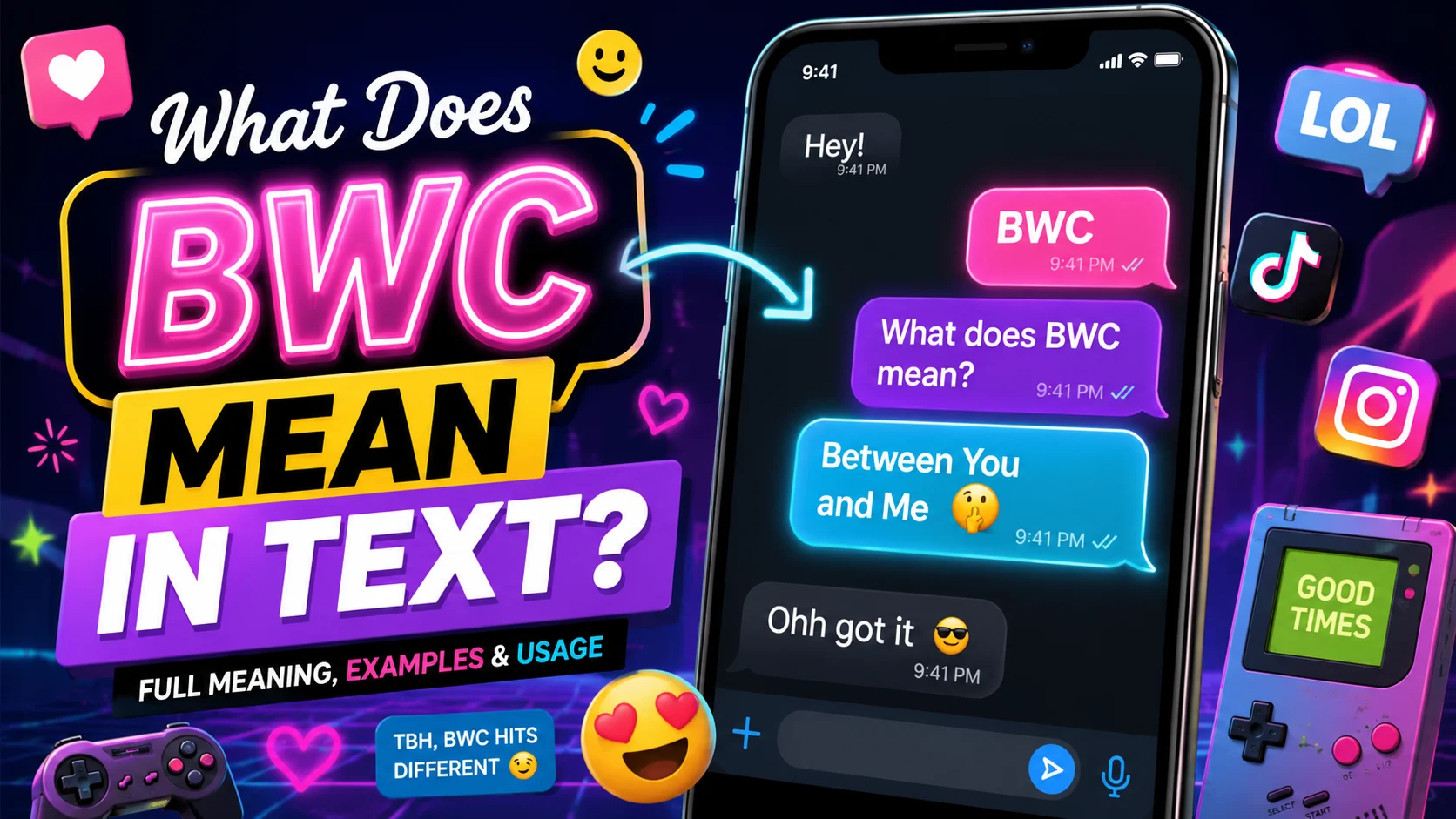 Bwc Mean In Text Apps Like Whatsapp And Messenger In 2026
